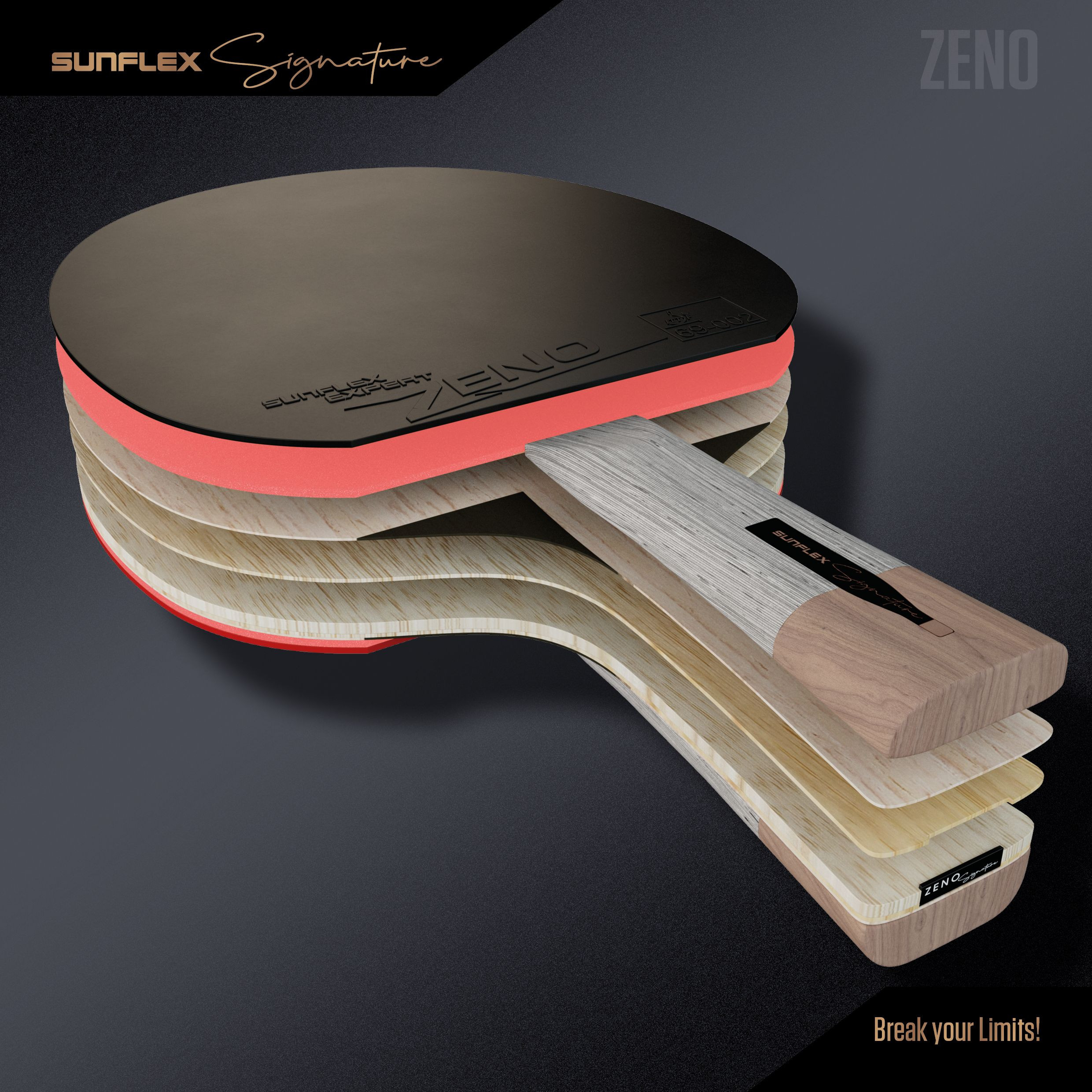 ᐅ Sunflex Signature Zeno | juego defensivo controlado!